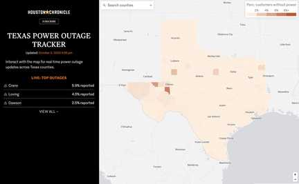Power outage trackers | Dan Simmons-Ritchie - Full-stack Engineer